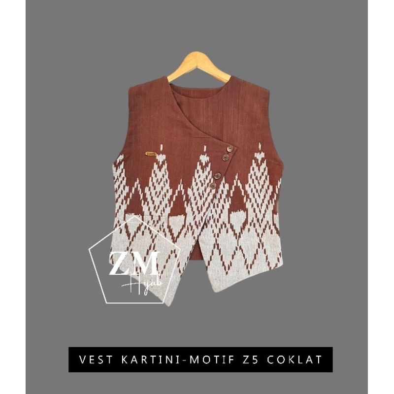 Jual VEST TENUN KARTINI - OUTER ETNIK ZM - ROMPI TENUN | Shopee Indonesia