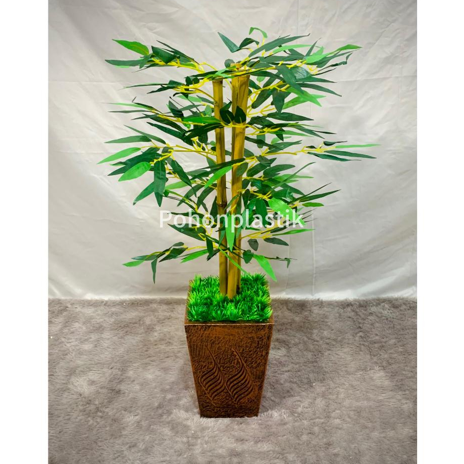 Jual Pohon Bambu artificial T 70cm Bambu plastik bambu artificial murah ...
