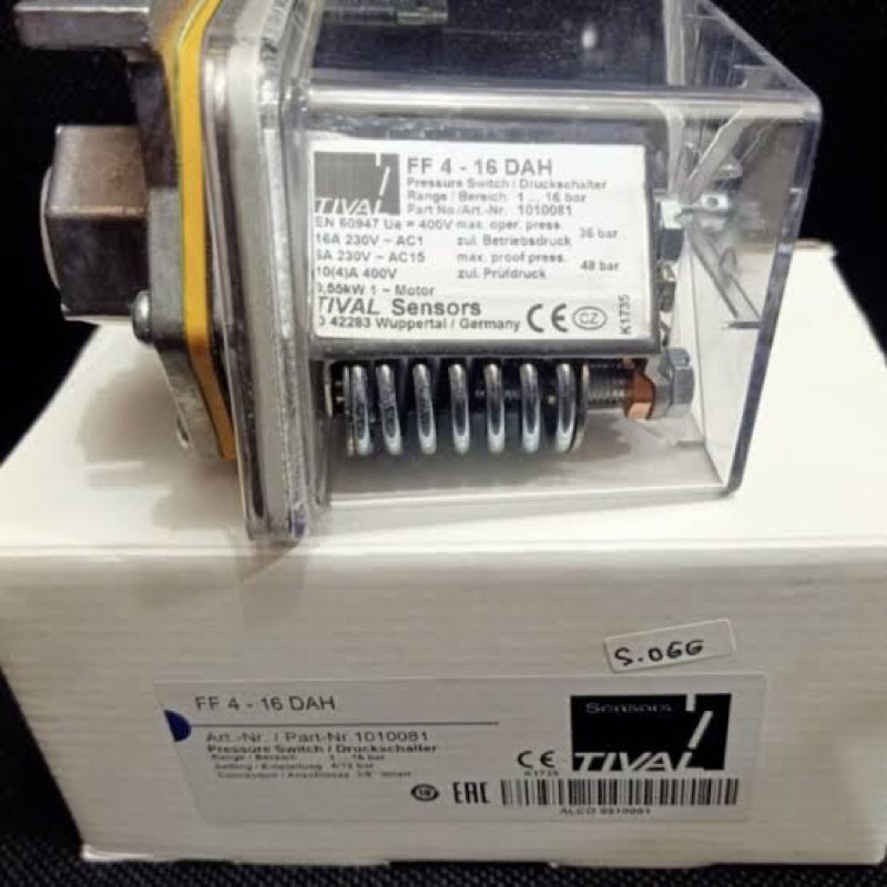 Jual Pressure Switch Tival FF4-16 DAH | Shopee Indonesia