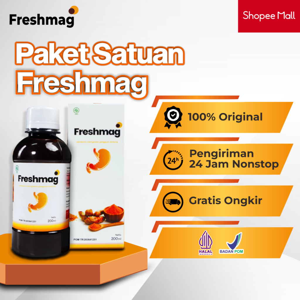 Jual FRESHMAG Madu Lambung - Solusi Cepat dan Tepat Untuk Asam Lambung dan Maag | Shopee Indonesia