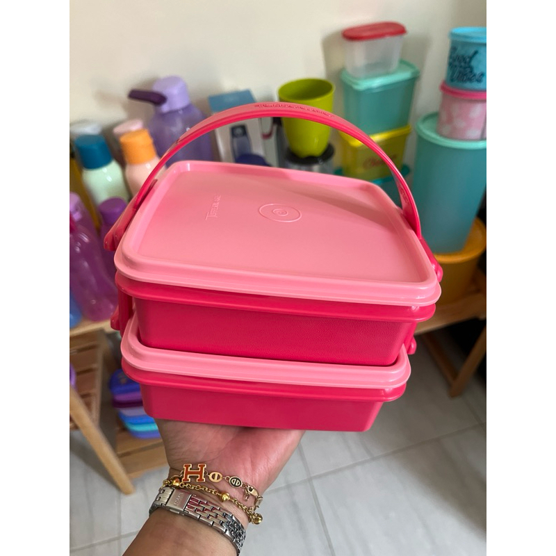 Jual small carry all set #tupperware | Shopee Indonesia