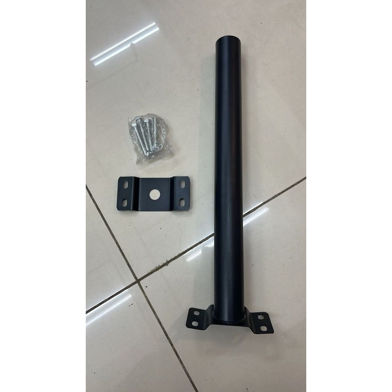 Jual Tiang Besi Lampu PJU / Lampu Jalan + Bracket / Klem + Baut Tiang ...