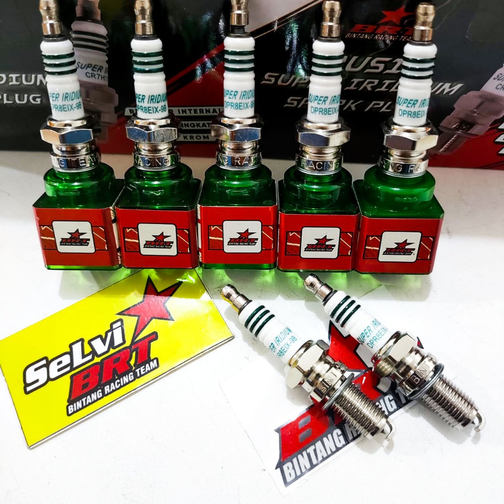 Jual Busi Racing BRT IRIDIUM Plus Tiger GL Pro Max CB Megapro Thunder Scorpio | Shopee Indonesia