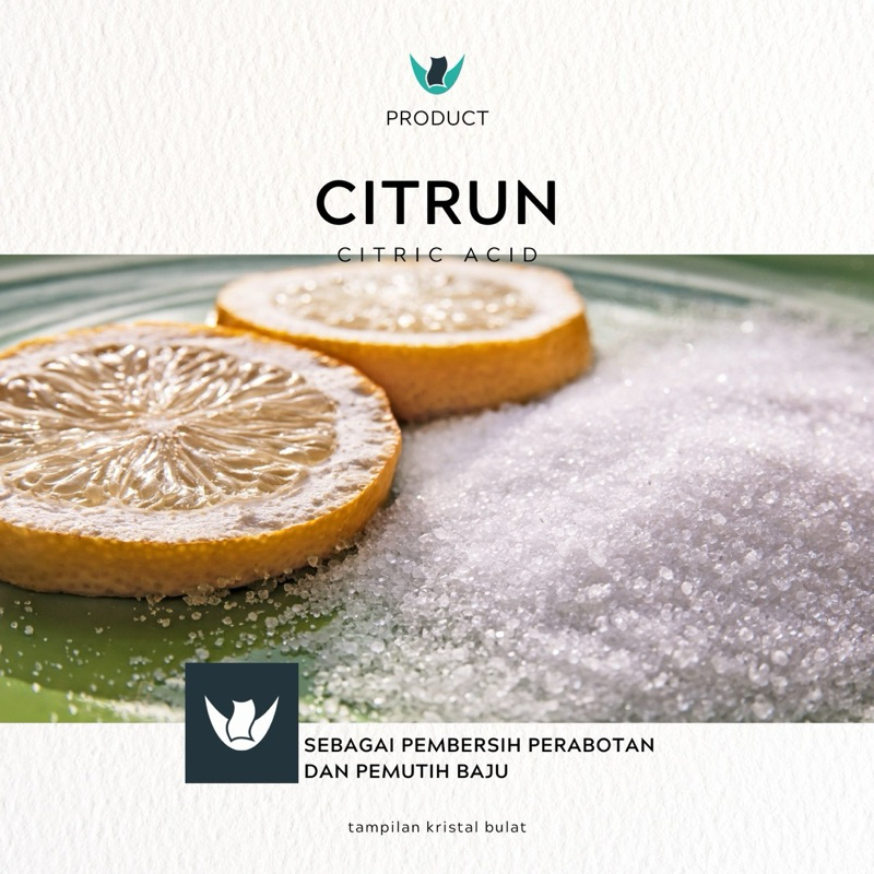 Jual Citrun / Citric Acid monohydrate / Asam Sitrat 1Kg | Shopee Indonesia