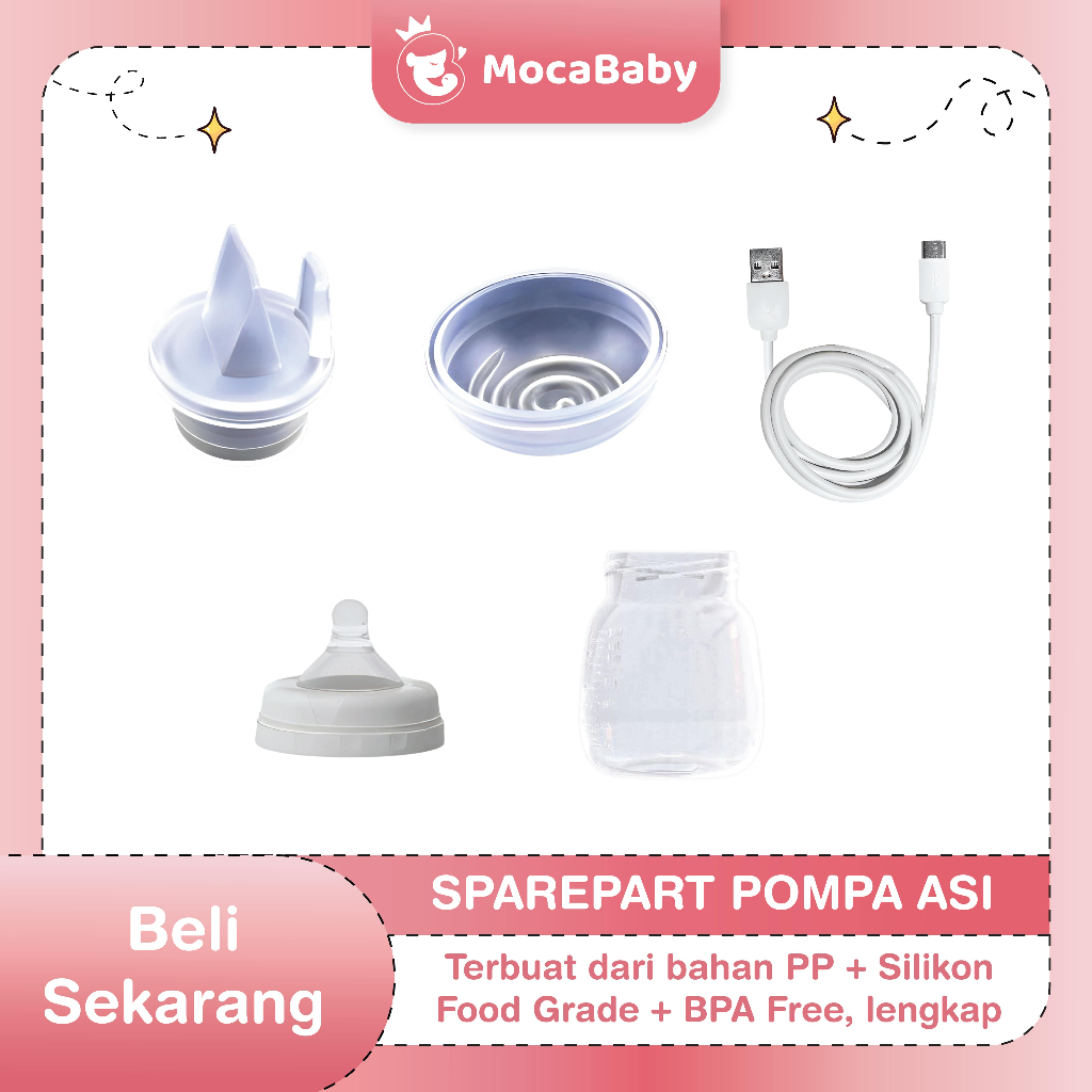 Jual Mocababy asli Spare Part Pompa Asi Elektrik Aksesoris Pompa ...
