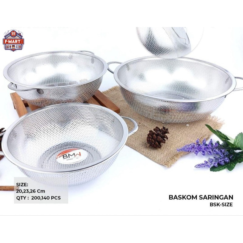 Jual Baskom saringan , baskom bolong, baskom stainles lubang,tirisan ...