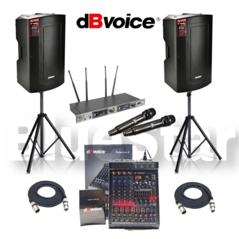 Jual Paket Sound dBvoice S15A Original 15 inch dB Voice S15A ...
