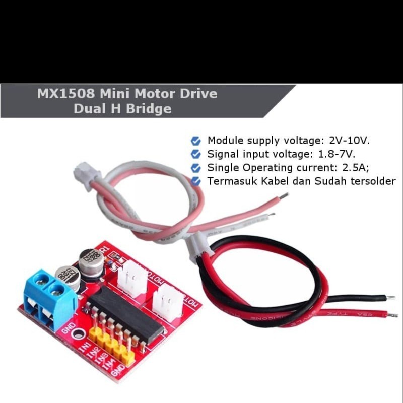 Jual Modul Driver Motor DC MX1508 Mini Motor Driver Module | Shopee Indonesia