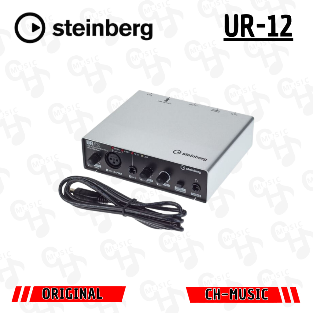 Jual Steinberg UR12 UR 12 2x2 USB Audio Interface Soundcard For Recording | Shopee Indonesia