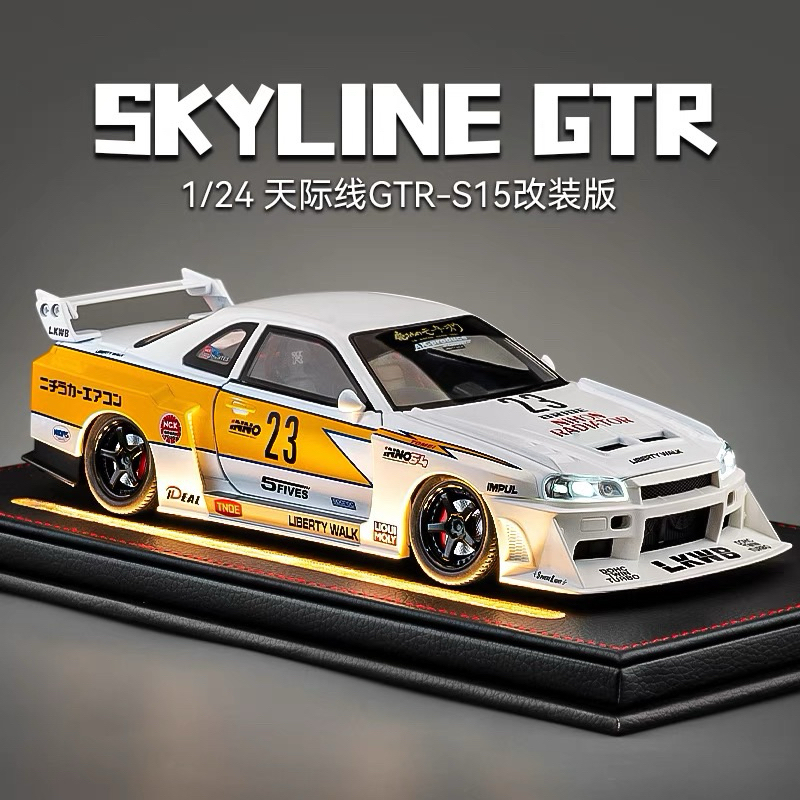 Jual Diecast 1:24 Nissan Skyline LB-R34 Super Silhouette | Shopee Indonesia