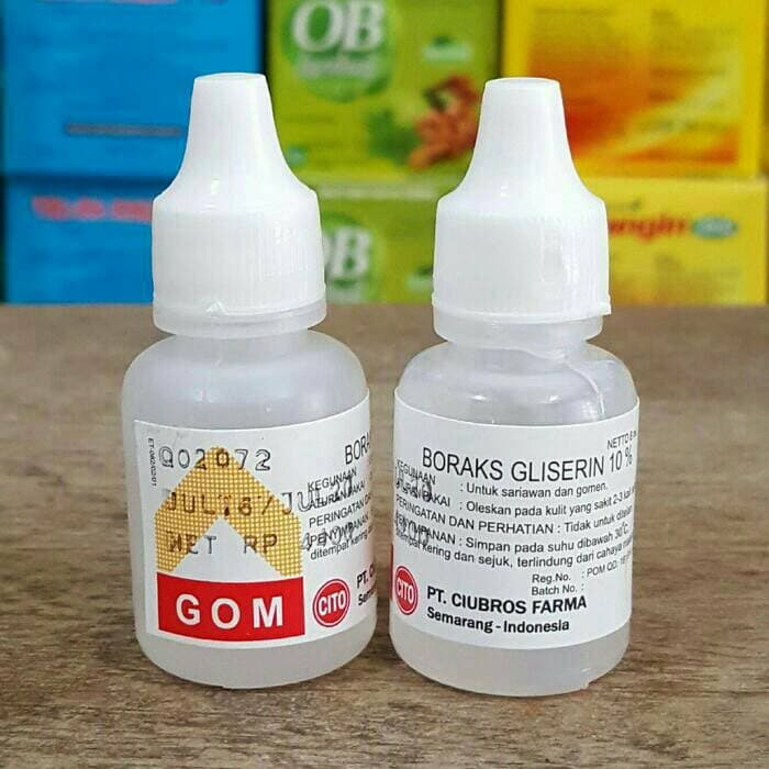 Jual GOM Putih 8ml Obat Sariawan | Shopee Indonesia