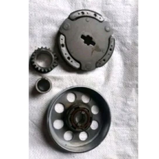 Jual kampas ganda plus mangkokan suzuki rc bravo kristal tornado | Shopee Indonesia