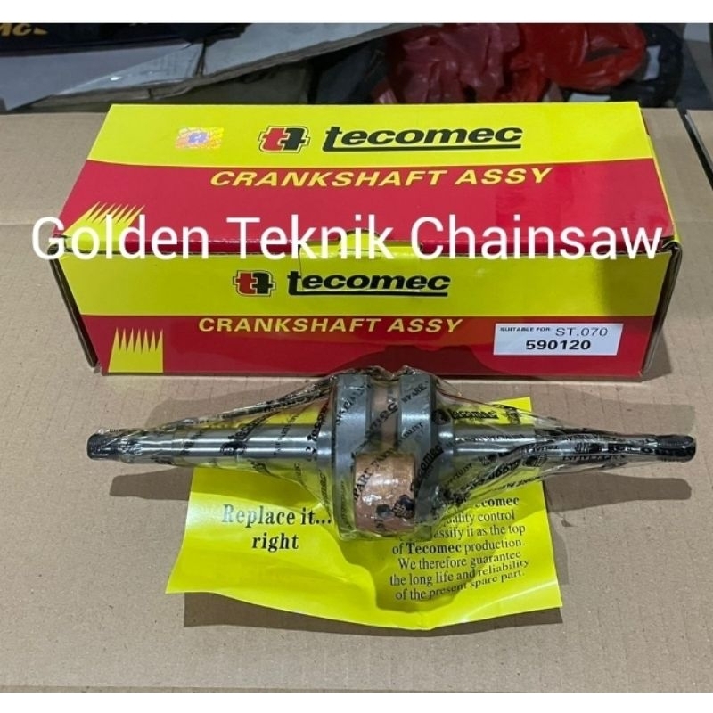 Jual Crankshaft Assy Tecomec 070 KOMPLIT Askrup Kruk as senso 070 ...