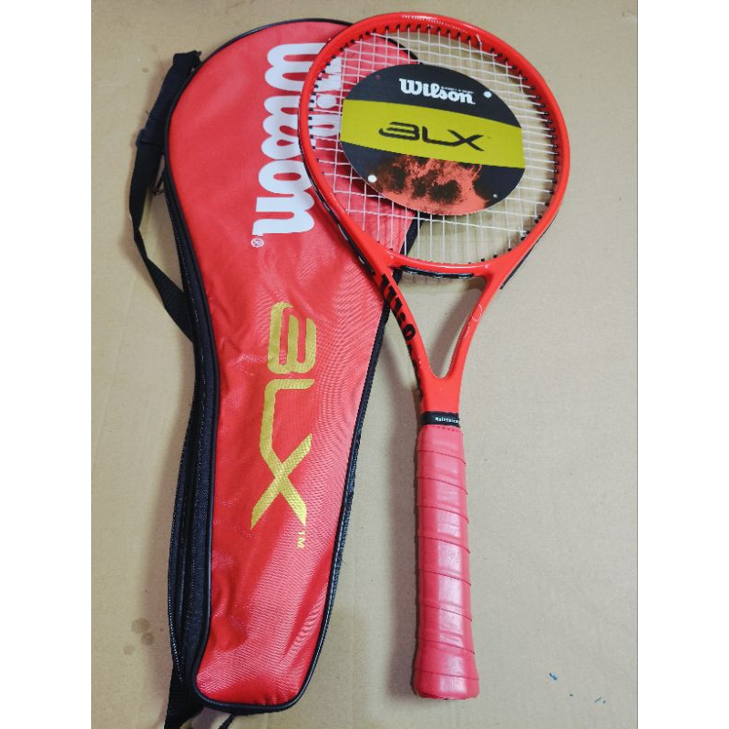 Jual RAKET TENNIS WILSON PRO STAFF PEMULA SIAP PAKAI FULL SET TAS DAN ...