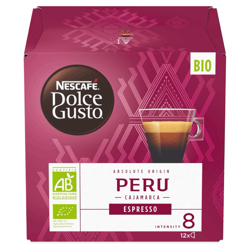 Jual Nescafe Dolce Gusto NDG PERU Cajamarca Espresso Coffee Capsule ...