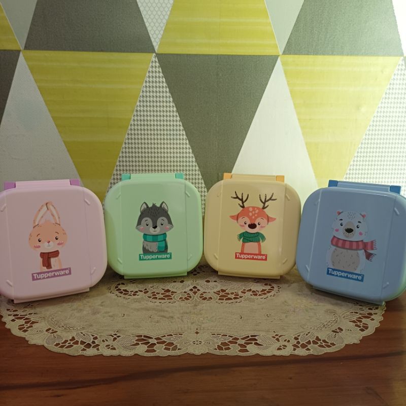 Jual [NEW] TUPPERWARE Cutie Box 400ml Tempat Makan Misting Tepak Tempat ...