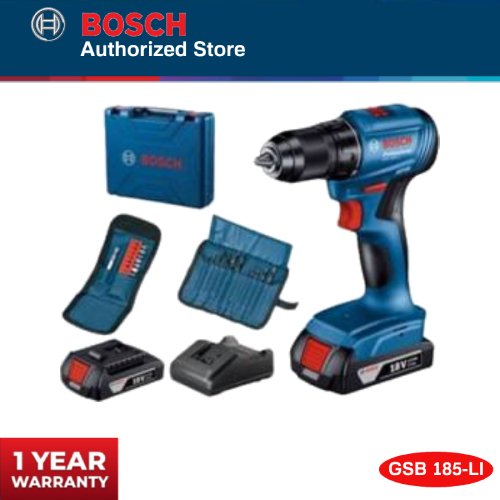 Jual Bosch GSB 185-LI Professional Cordless Brushless Impac Drill ...