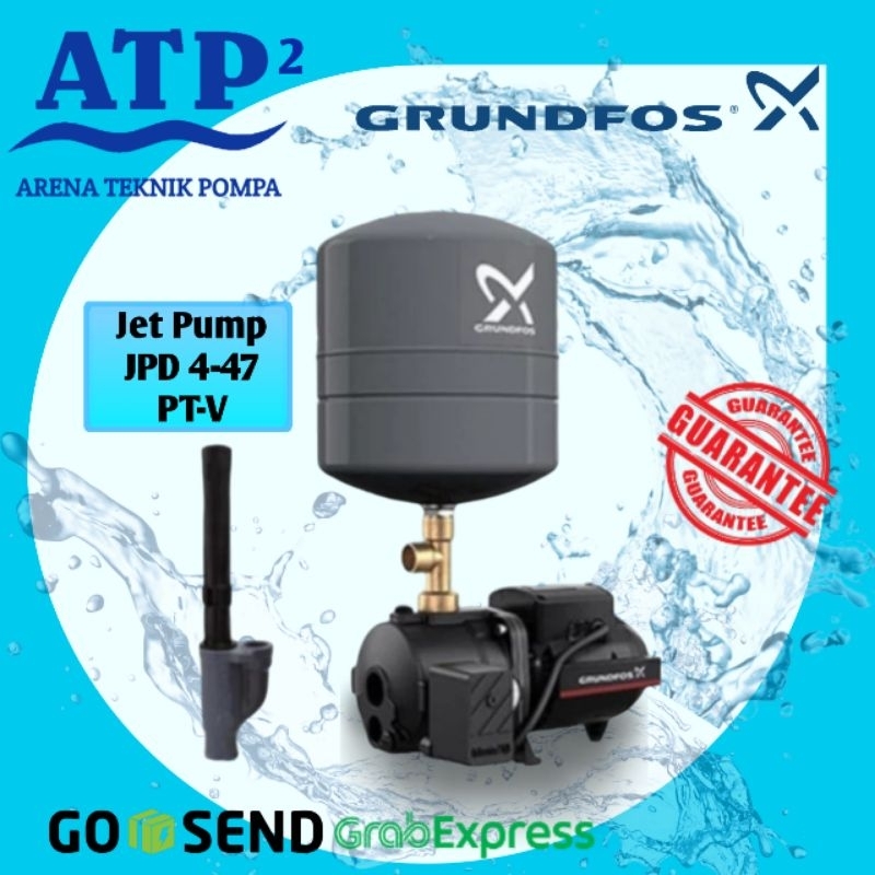 Jual Grundfos JPD 4-47 PT V Pompa Air Sumur Dalam Jet Pump Pompa Complete Set | Shopee Indonesia