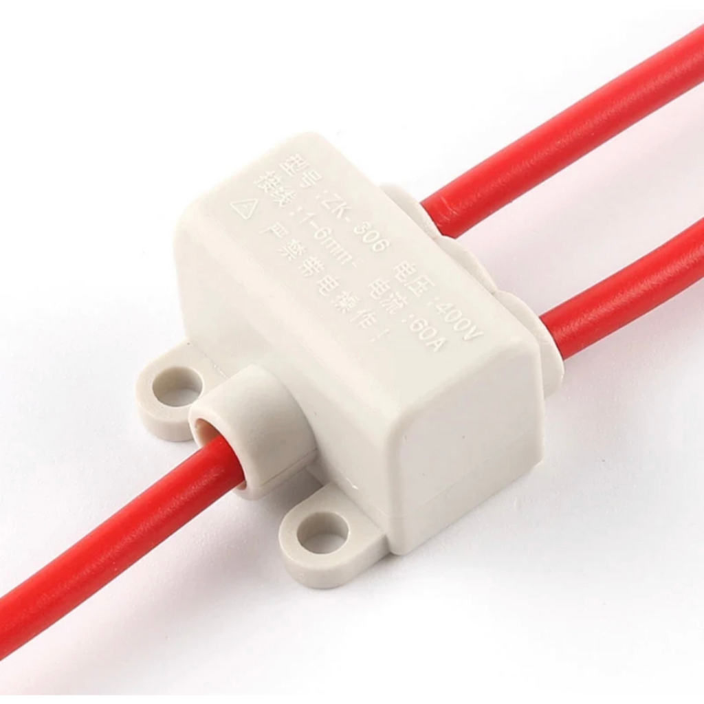 Jual Terminal Block ZK-306 / EX-306 High Power Splitter 400V/60A ...