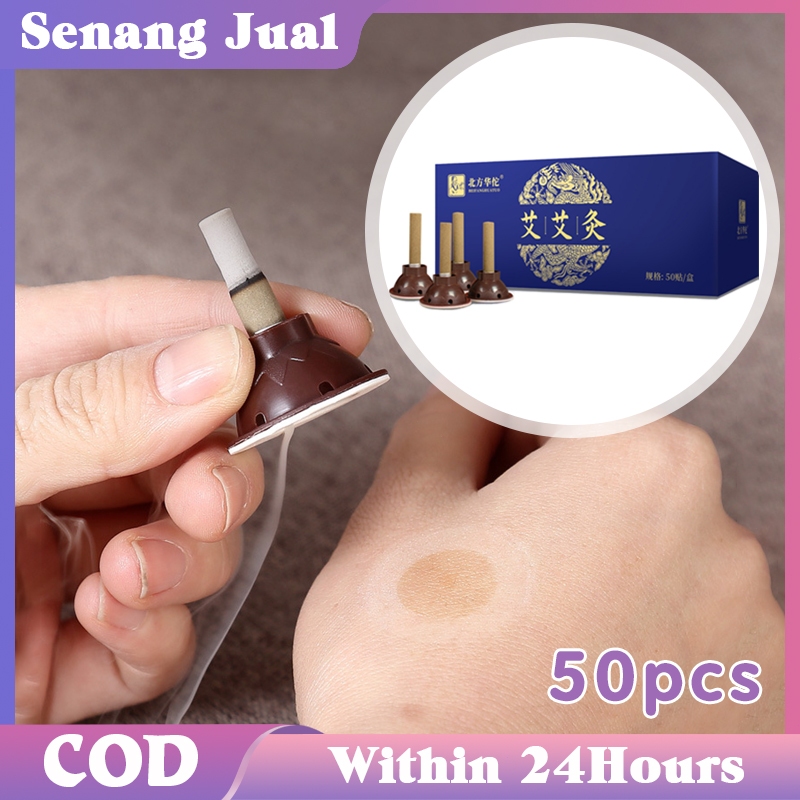 Jual 1box 50pcs Moksa Tempel Moxibustion Moksibusi Moxa Stick | Shopee ...