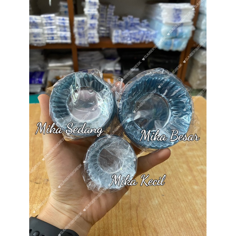 Jual [+/- 100pcs] MIKA KECIL | MIKA SAMBAL KECIL | MIKA ALAS MOCHI ...