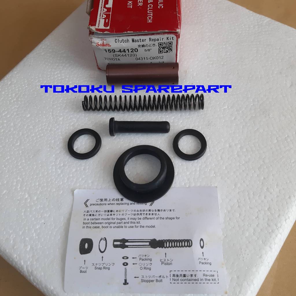 Jual seiken kit master kopling atas innova c/m kit clutch master repair ...