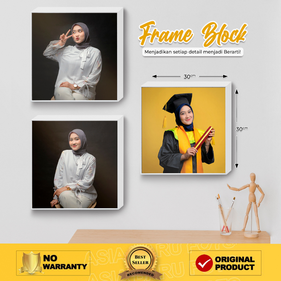 Jual Paket Cetak Frame Block/Wall Frame | Shopee Indonesia