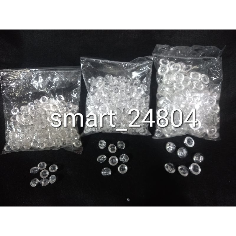 Jual (144pcs)Kancing Jamur Kristal Warna Putih Bening | Shopee Indonesia