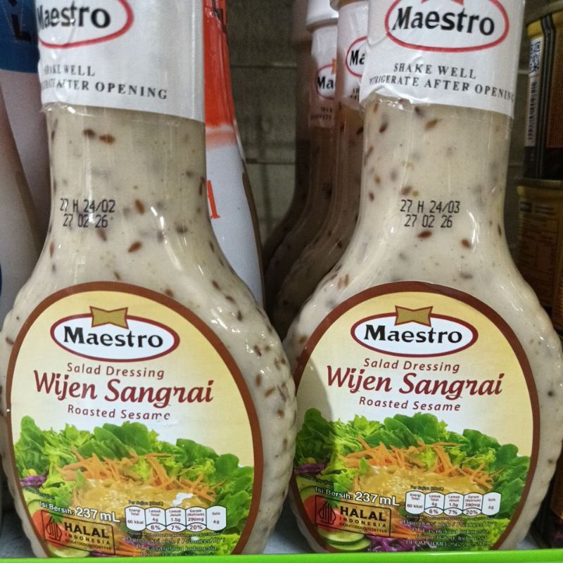 Jual Maestro Wijen Sangrai Botol 237ml | Shopee Indonesia