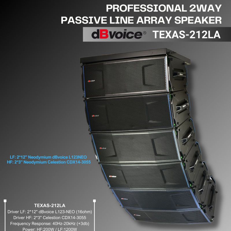 Jual Speaker Line Array Dbvoice TEXAS 212 LA Original 2x 12 inch Array ...