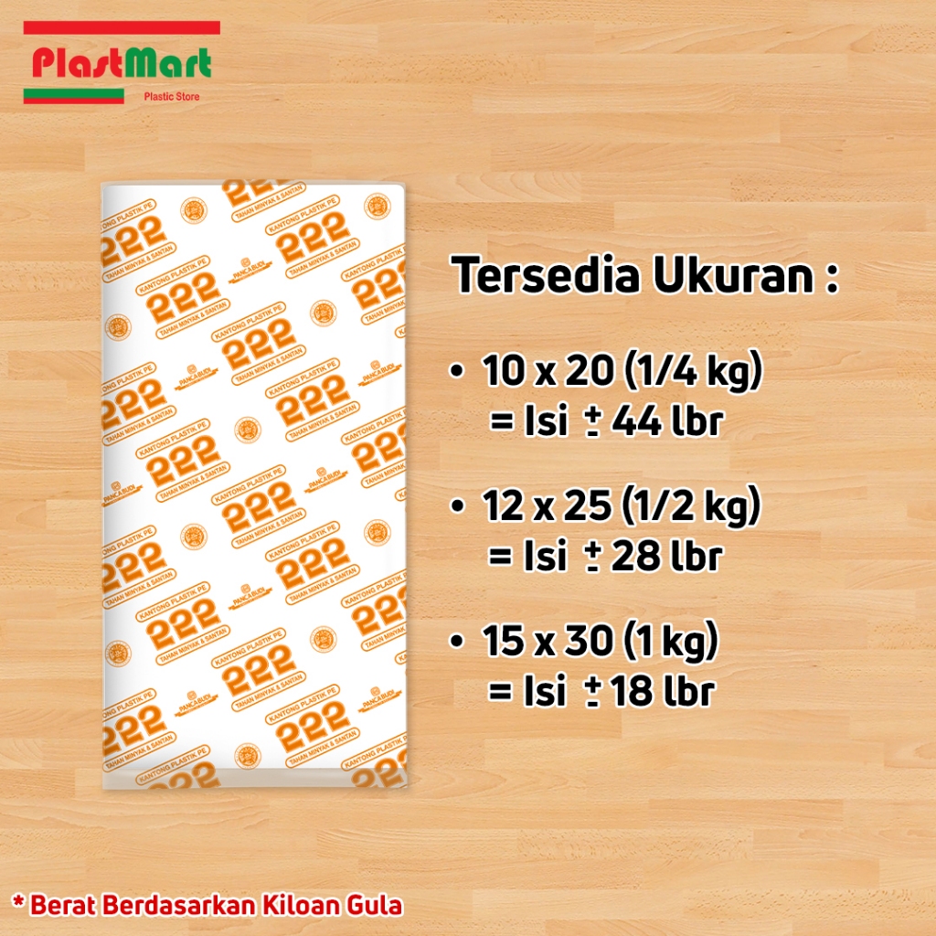 Jual Plastik PE 222 Orange Ukuran 12 x 25 cm | Shopee Indonesia