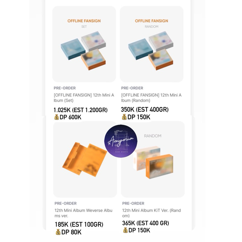 Jual [PLNSN] Album Seventeen 12TH Mini Album SVT | Shopee Indonesia