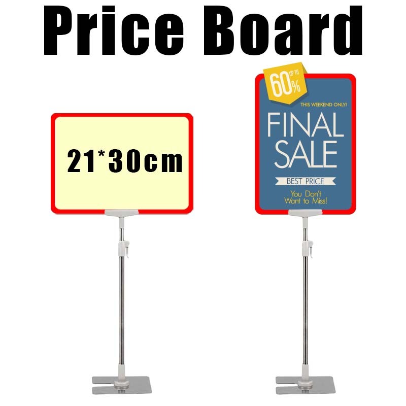 Jual Toko Papan Promo Price Tag Promosi Toko Pop Up Frame Promo Ukuran ...