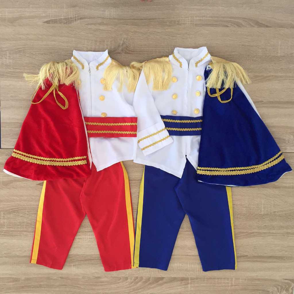 Jual Kostum raja ANAK DEWASA import Merah kostum king prince pangeran ...