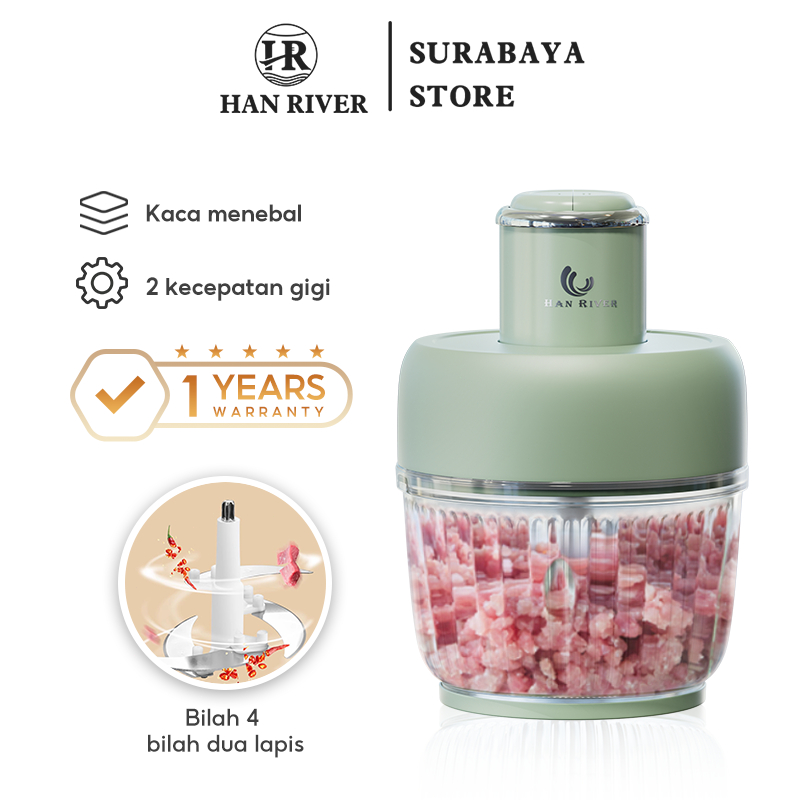 Jual HAN RIVER 3 in 1 Blender 2.5L Chopper Multifungsi Penggiling ...
