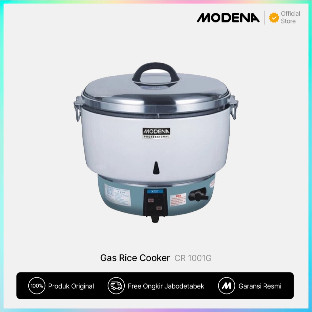 Jual MODENA Gas Rice Cooker - CR 1001G | Shopee Indonesia