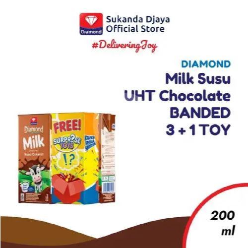 Jual DIAMOND UHT MILK chocho 200ml | Shopee Indonesia