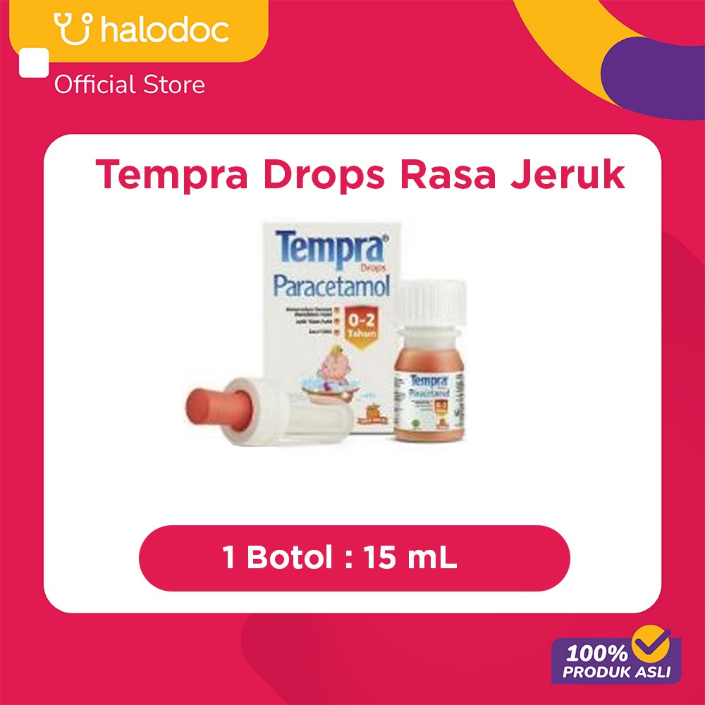 Jual Tempra Drops Rasa Jeruk 15 ml | Shopee Indonesia