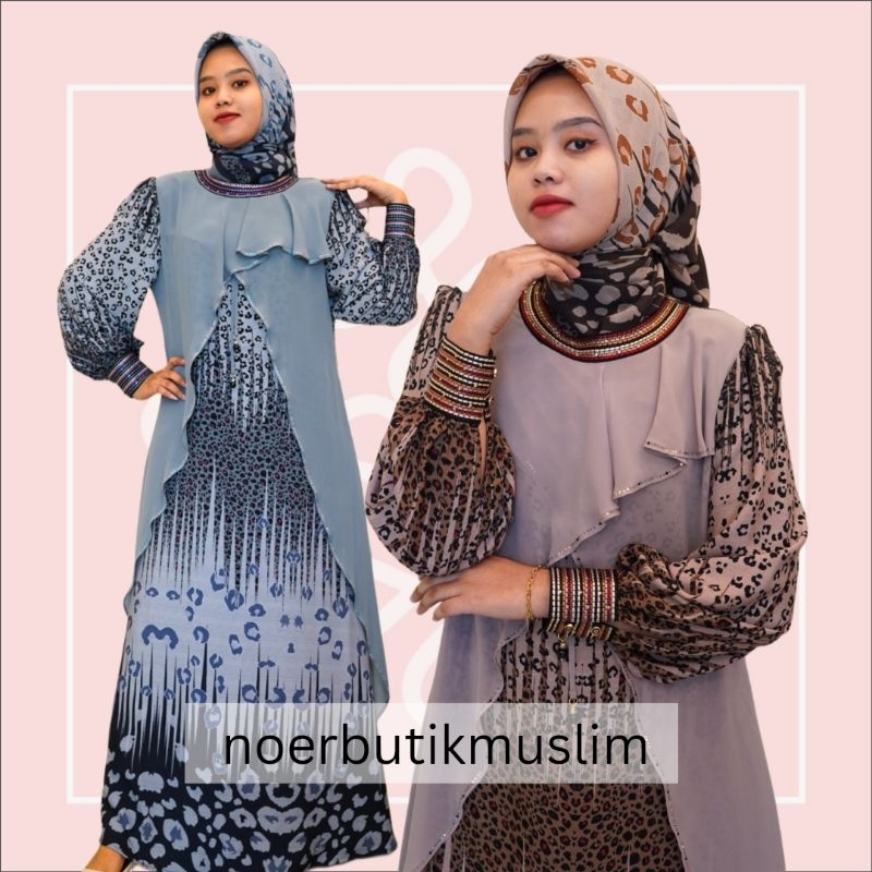 Jual Hikmat Fashion Original A4150 Abaya Hikmat Terbaru 2024 ori ...
