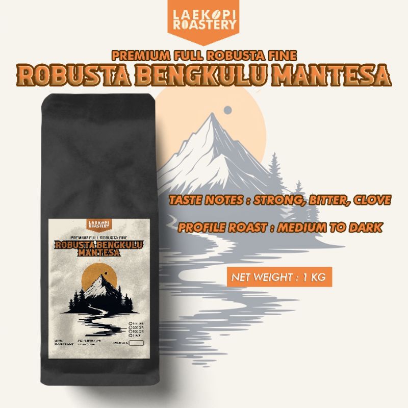 Jual Kopi Espresso Full Robusta Bengkulu Mantesa Fine for Es Kopi Susu ...