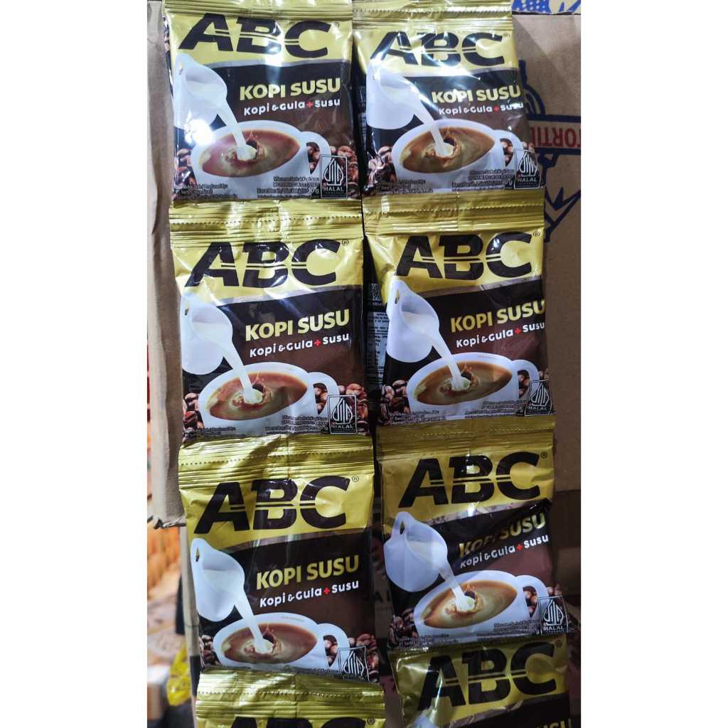 Jual ABC Kopi Susu Renceng 10 Sachet 30gram | Shopee Indonesia