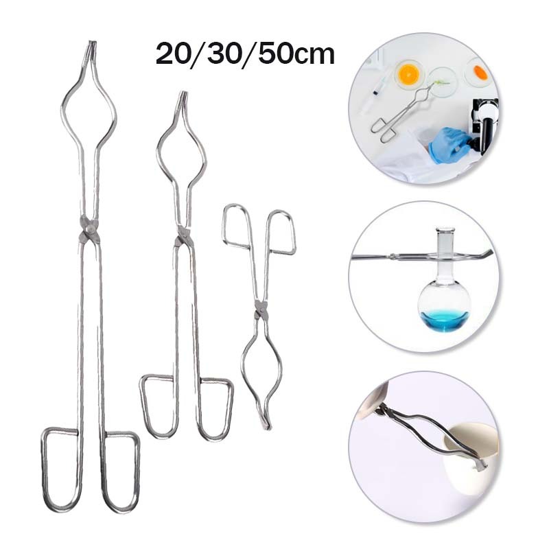 Jual 20/30/50cm Tang Krusibel Alat Penjepit Krusible Crucible Tongs For ...