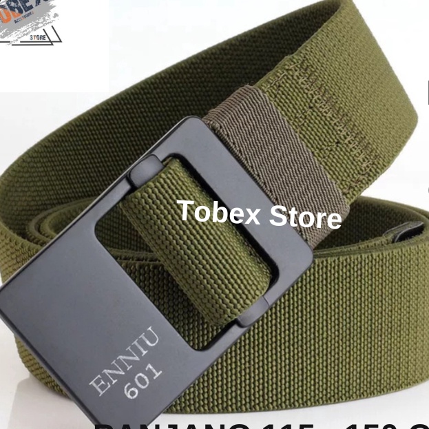 Jual Ikat Pinggang Pria sabuk kain model kepala geser gesper pria ...