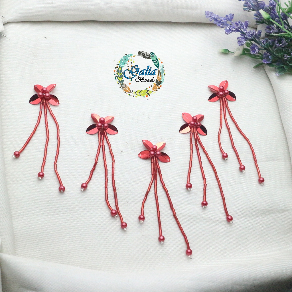 Jual PAYET BUNGA RANGKAI SEQUIN PREMIUM | Shopee Indonesia