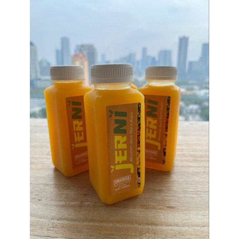 Jual [NEW] PRE-ORDER JERNI ORANGE (JERUK, KUNYIT, LEMON DAN JAHE ...