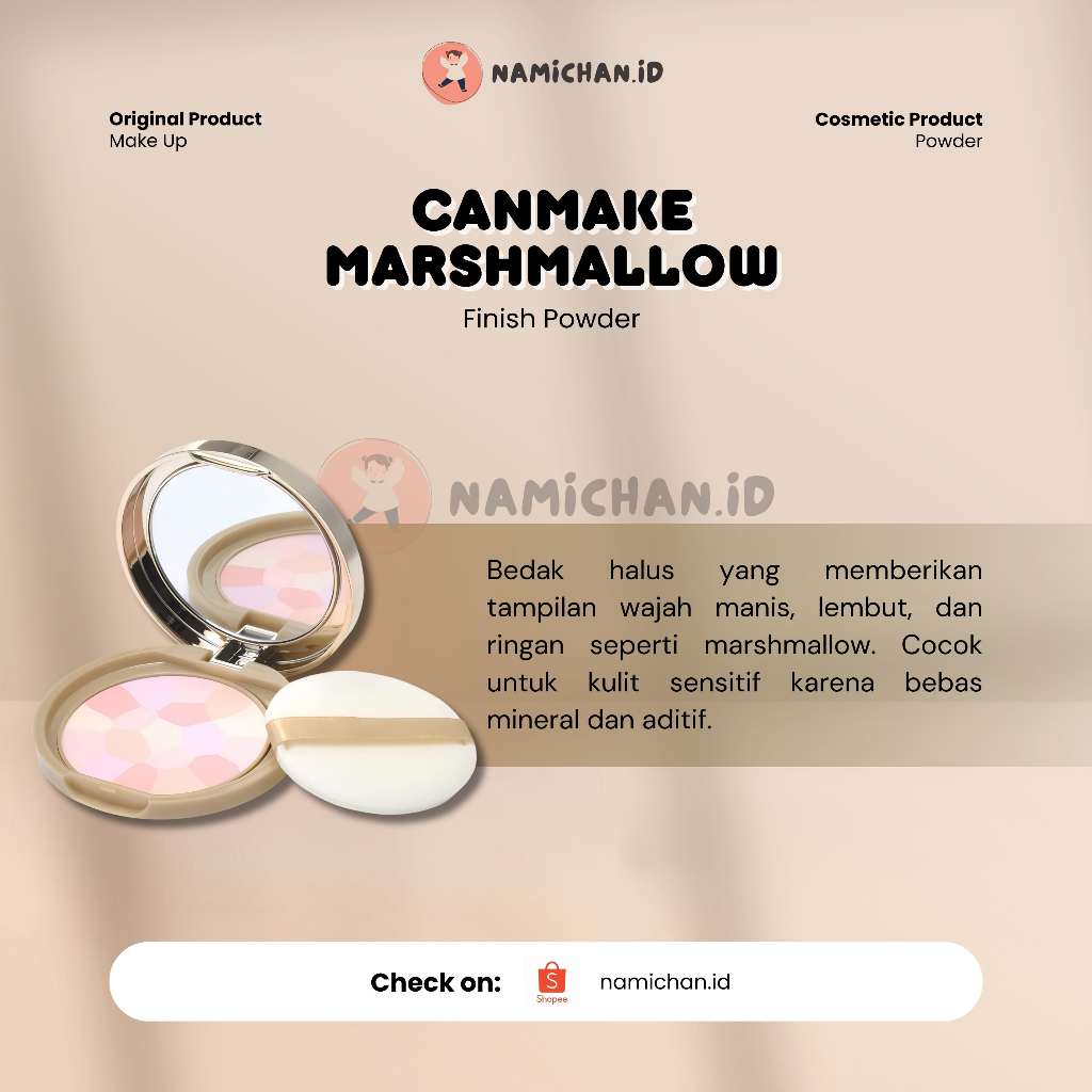 Jual [ Ready Stock ] Canmake Marshmallow Finish Powder | Canmake Finish ...