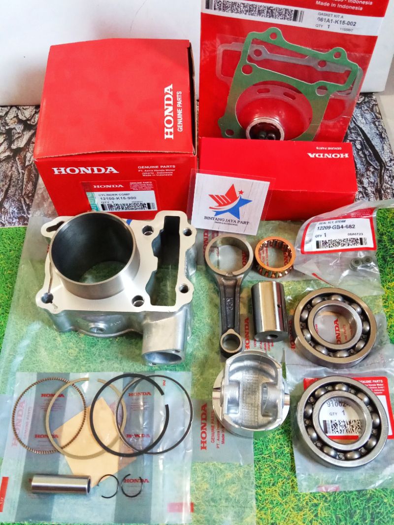 Jual Blok Seher +Stang Seher Komplit Bering 2pc Honda CBR 150 Old,CB150R Free Topset(K15/KPP ...