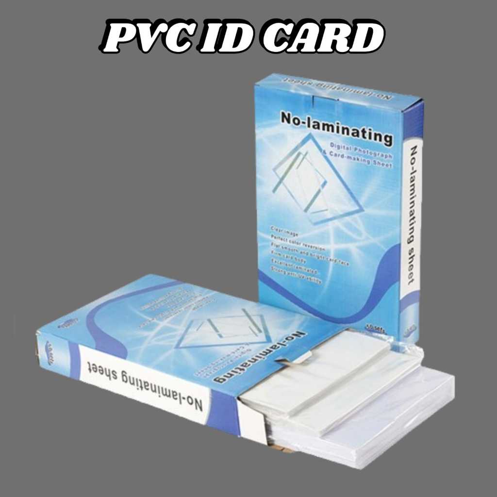 Jual Pvc Id Card Instan, Pvc Kertas Id Card, Kertas Id Card | Shopee ...
