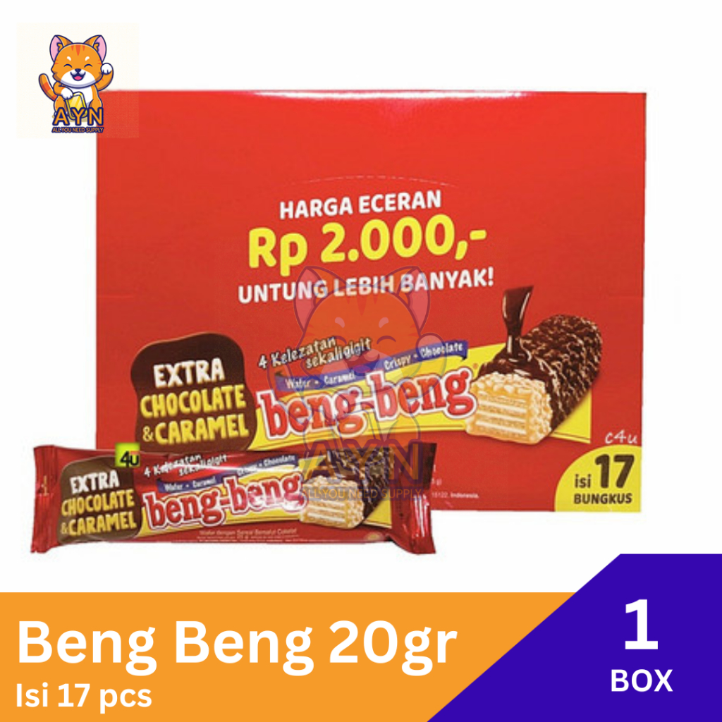 Jual Beng beng regular 20gr (1 box isi 17 pcs) | Shopee Indonesia