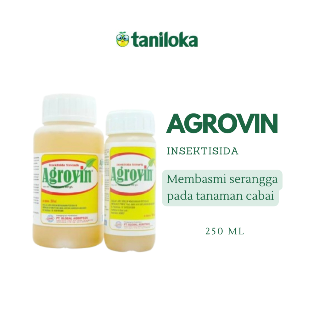 Jual Agrotech - Insektisida Agrovin 200 SL untuk Tanaman Cabai (250 ml ...